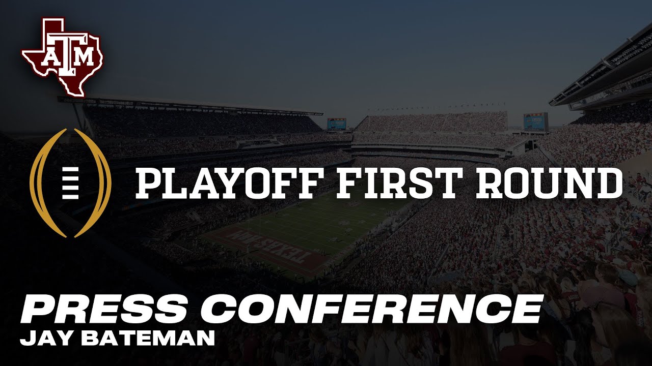 CFP First Round Press Conference: Jay Bateman - YouTube