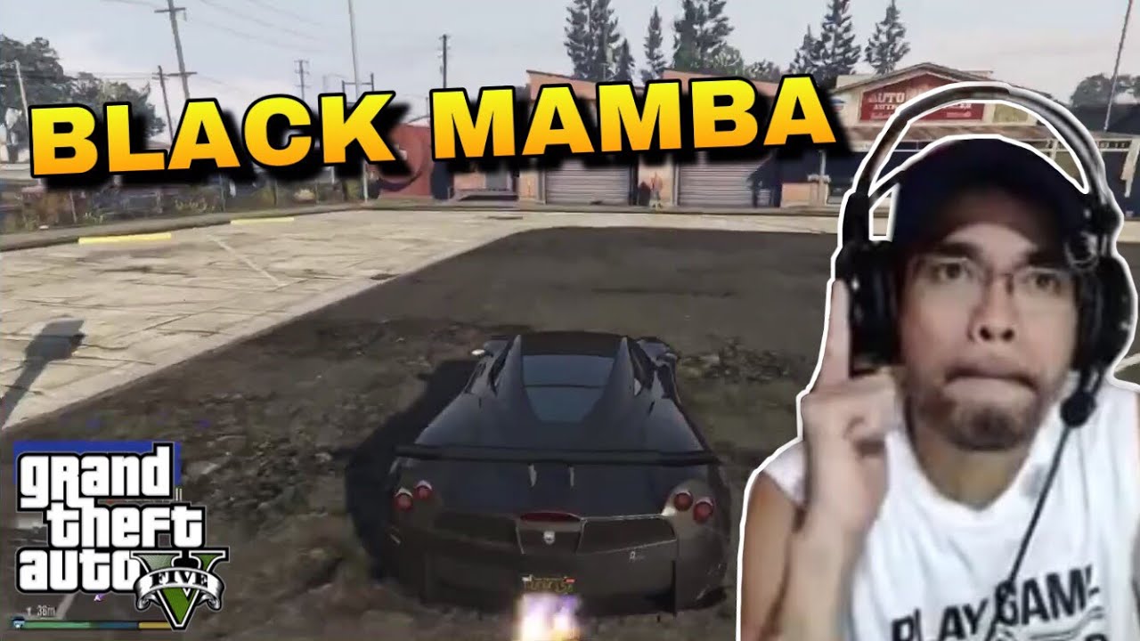 BLACK MAMBA CAR TRIBUTE TO KOBE BRYANT | Badman GTA 5 (Dota Circle ...