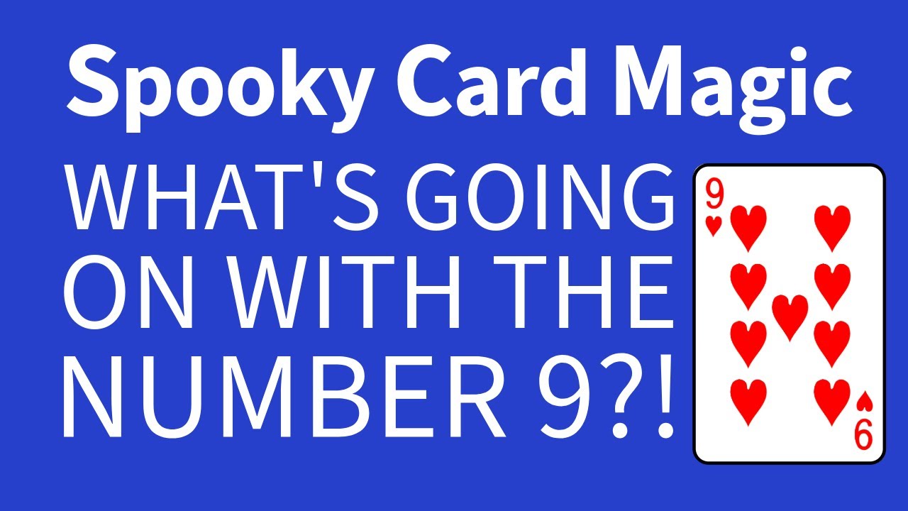 There's Something Weird About the Number 9 ! (Math Card Magic 💎) - YouTube