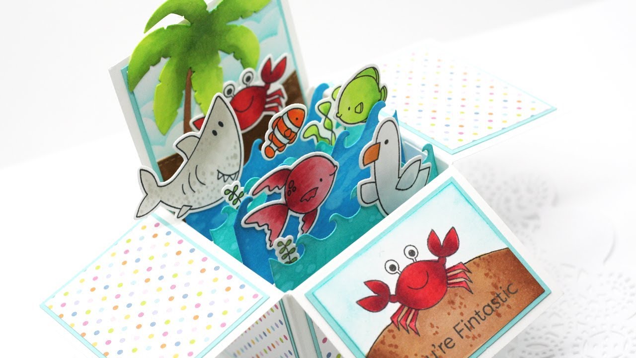 How to Create a Quick & Easy Box Card - YouTube