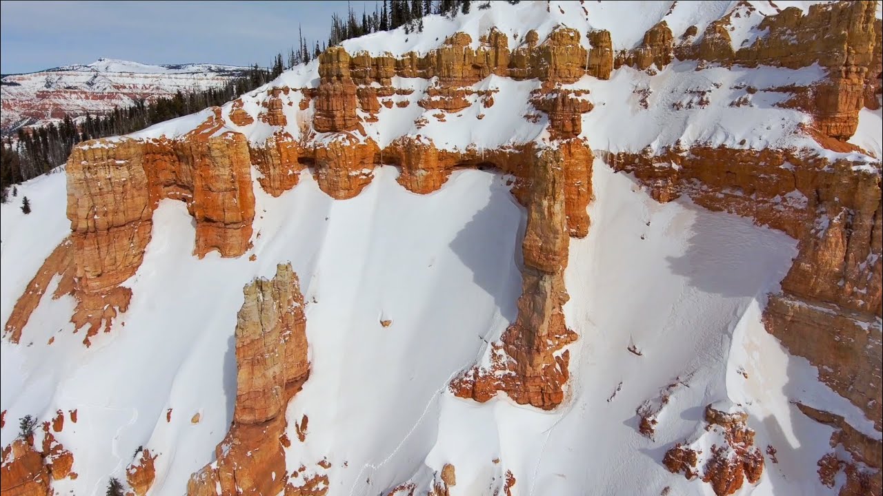 Skiing The Red Rock Hoodoos of Utah on February 17, 2023 - YouTube