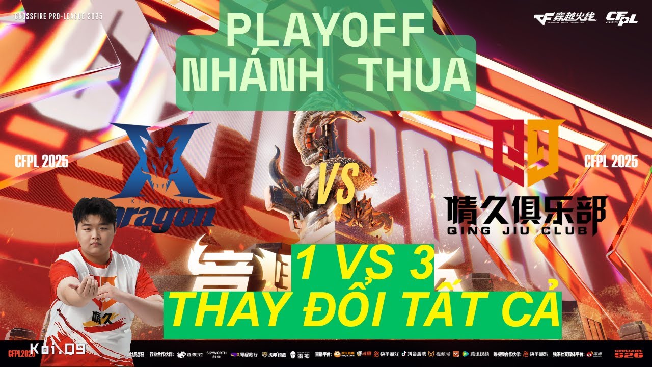 PLAYOFF NHÁNH THUA KINGZERO vs Q9 - YouTube