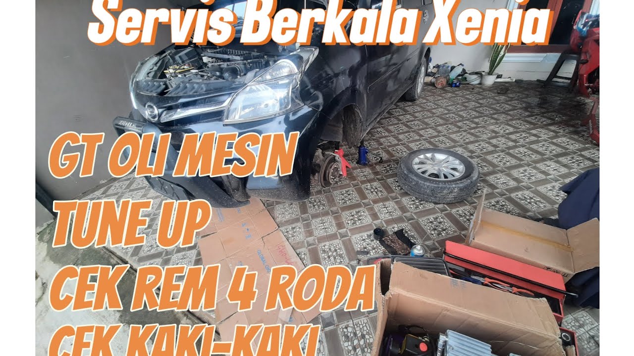 Servis Berkala Kendaraan Mobil Tanpa harus kebengkel// Cek Up Total ...
