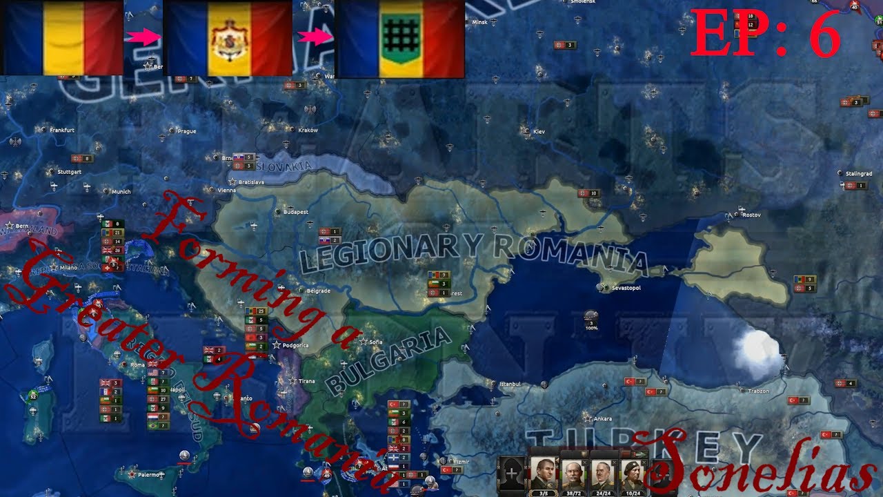 HOI4 - Forming a Greater Romania - 06 - Progress against the Soviets ...