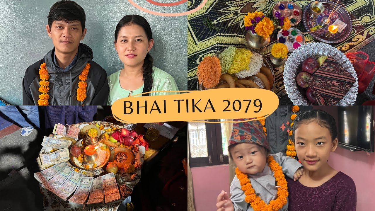 Bhai Tika after 9 years|Tihar in Nepal with Family and Relatives|Nirvan ...
