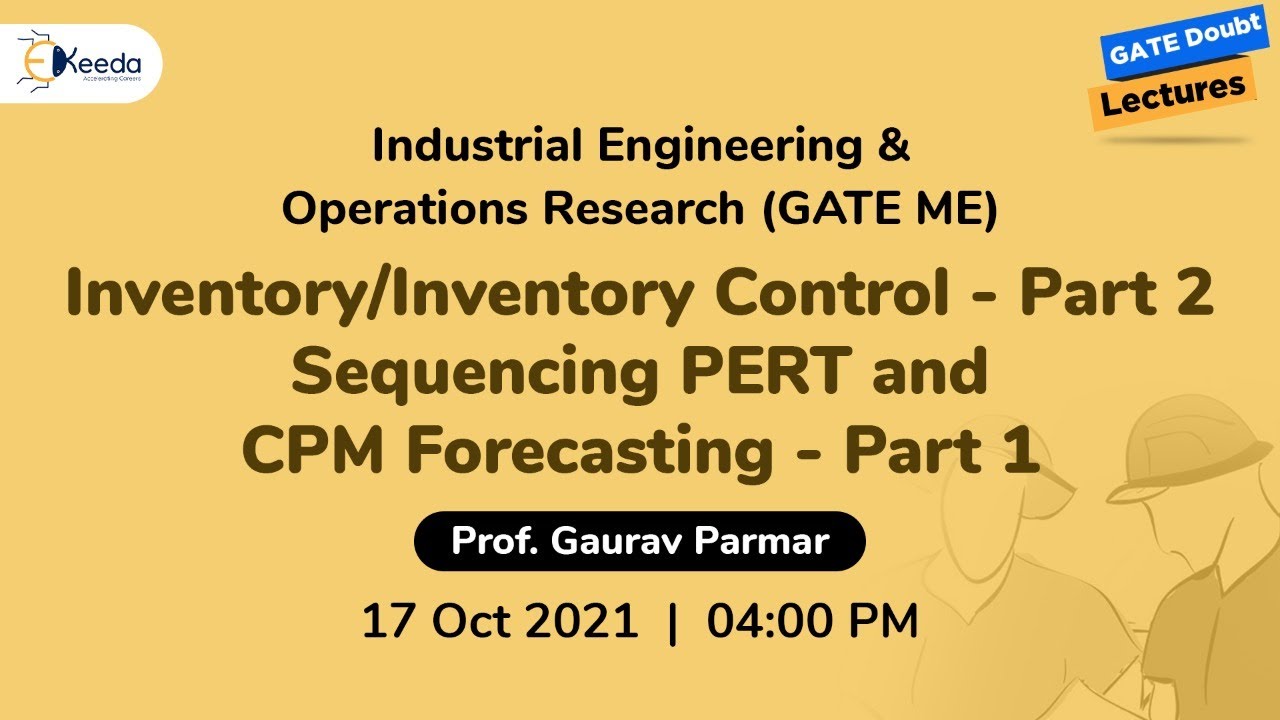 Industrial Engineering and Operations Research - Inventory / Inventory ...