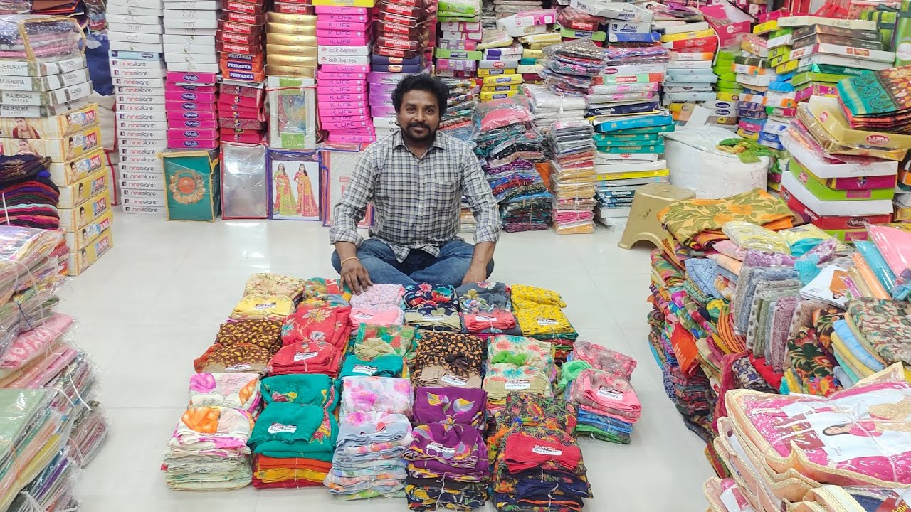 jorget sarees cost 250/- Radha Krishna fashions Vyshnavi complex shop ...