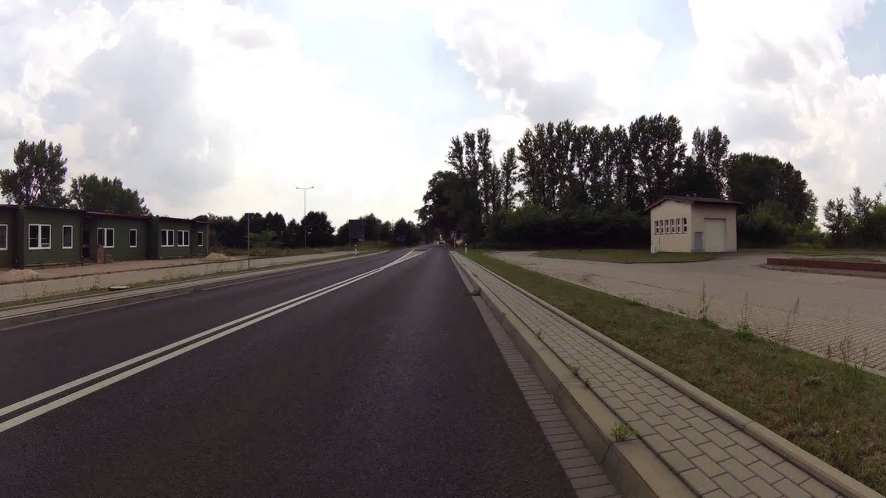 Grenzübergang Rosowek (PL)-Rosow (DE) - YouTube