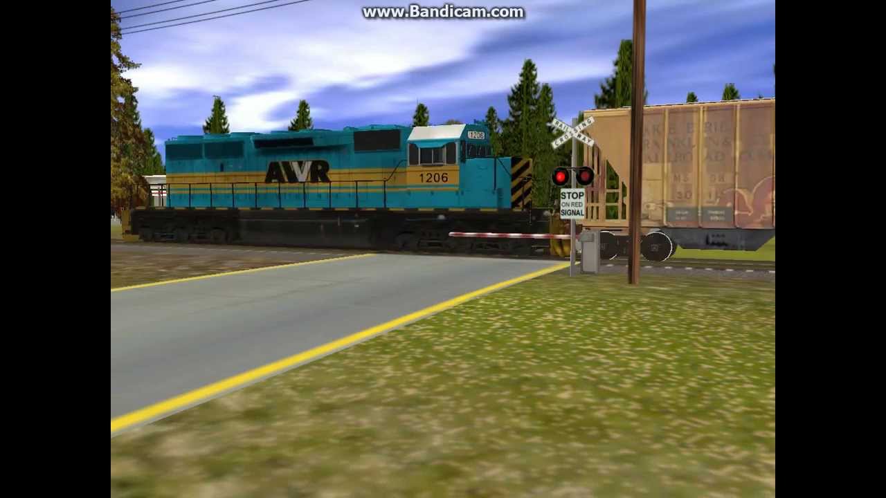 trainz Unstoppable AWVR Movie Train - YouTube