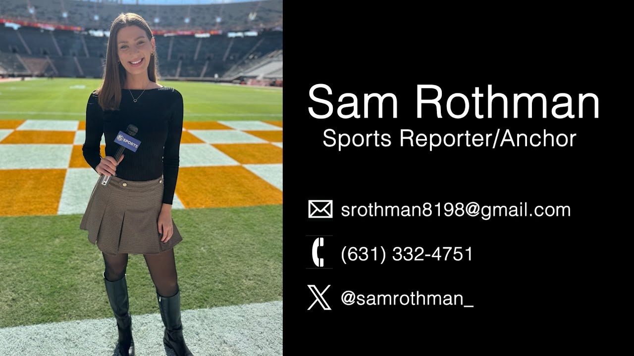 Sam Rothman Sports Reporter/Anchor Reel - YouTube