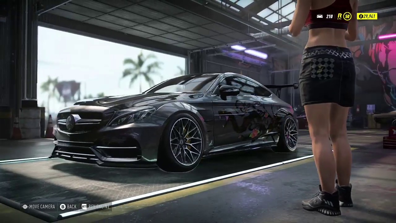 Need for Speed™ Heat - Kaze's C63 AMG Coupe - YouTube