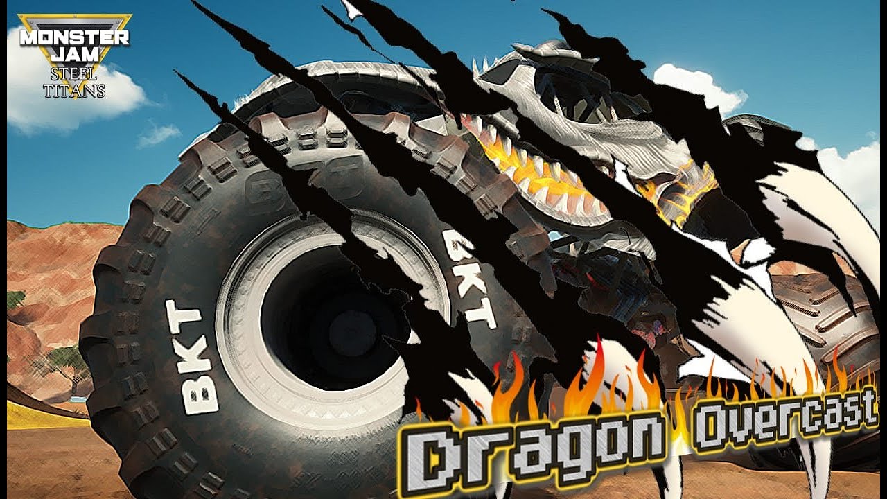 Monster Truck Jam. Dragon Overcast - YouTube
