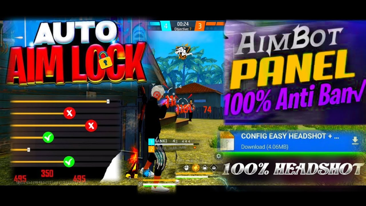 AIMBOT PANEL USER ? FREE FIRE AWMJODSANKI444 - YouTube