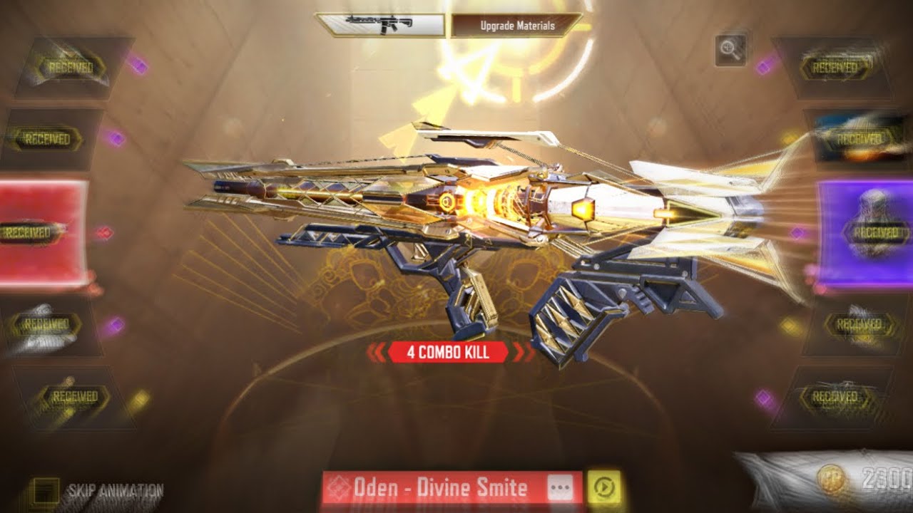 *New* Mythic Oden Full Draw Codm - YouTube