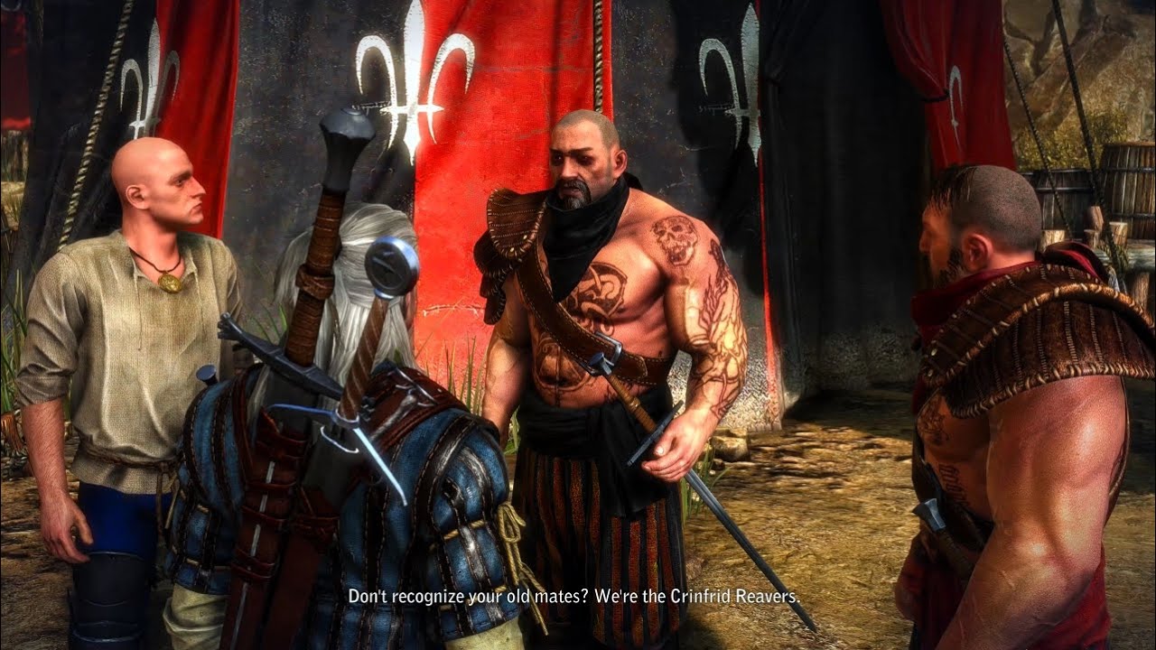 The Witcher 2: Exploring King Foltest's Army Camp! - YouTube