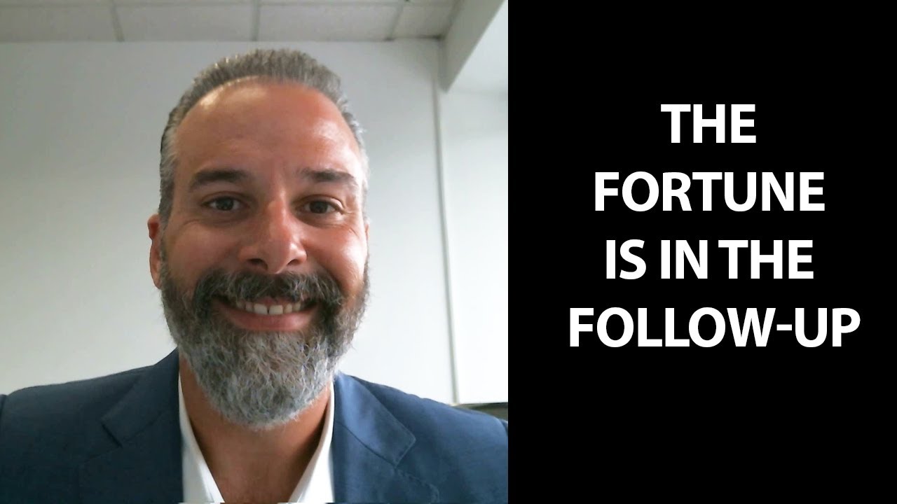 Why Follow-Up Is So Important to Your Business - YouTube