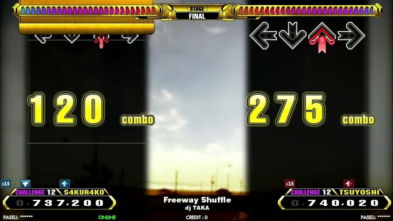 【DDR A3】Freeway Shuffle(CHALLENGE) - YouTube