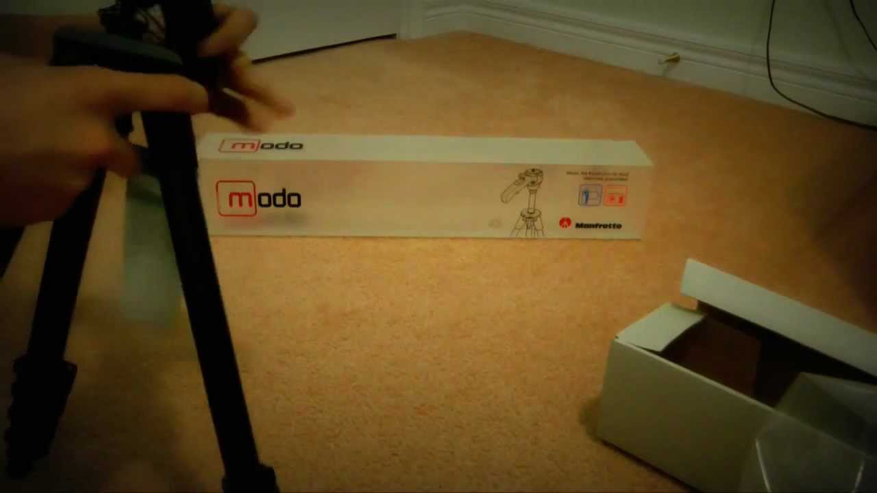 Manfrotto Modo 785B Tripod Unboxing - YouTube