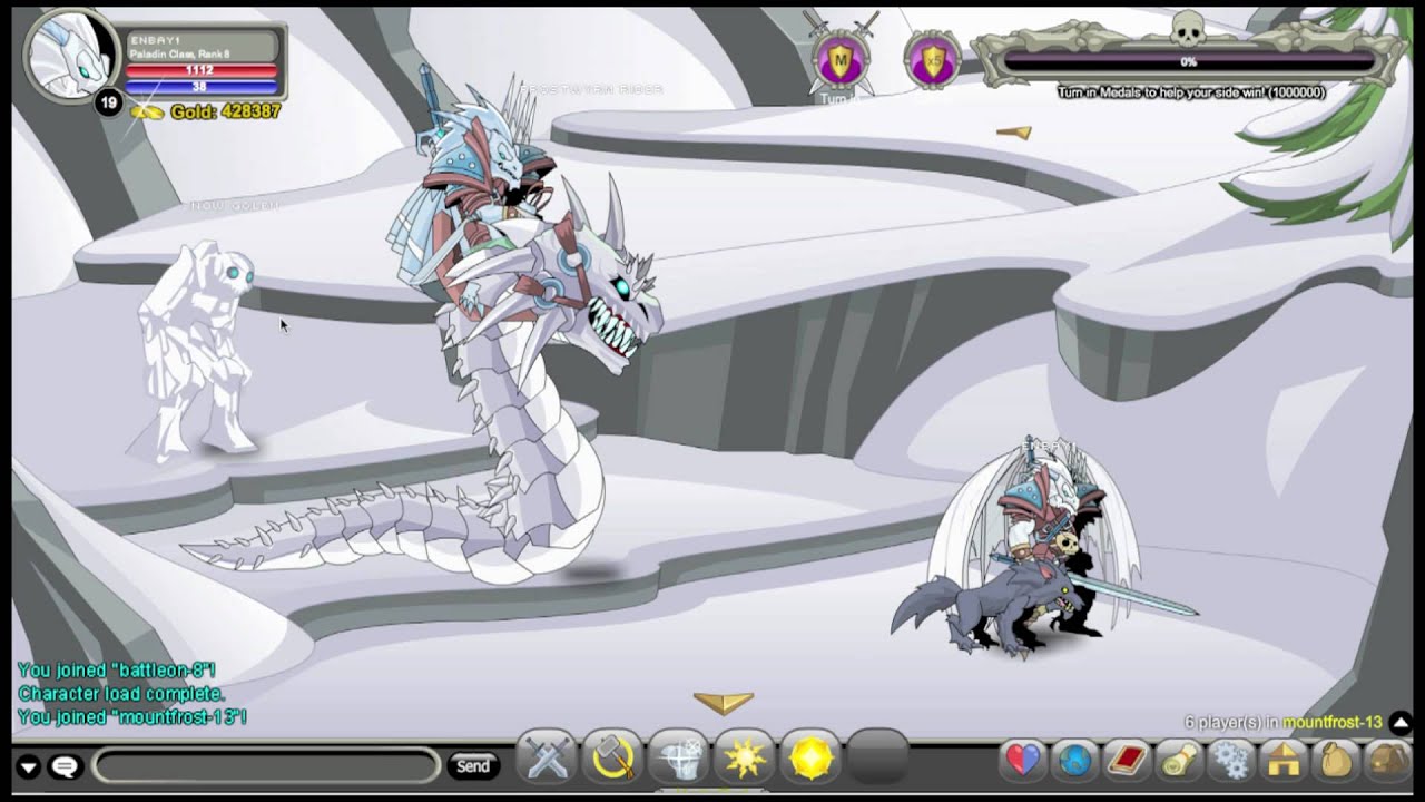 Frost mountain =aqw= update - YouTube