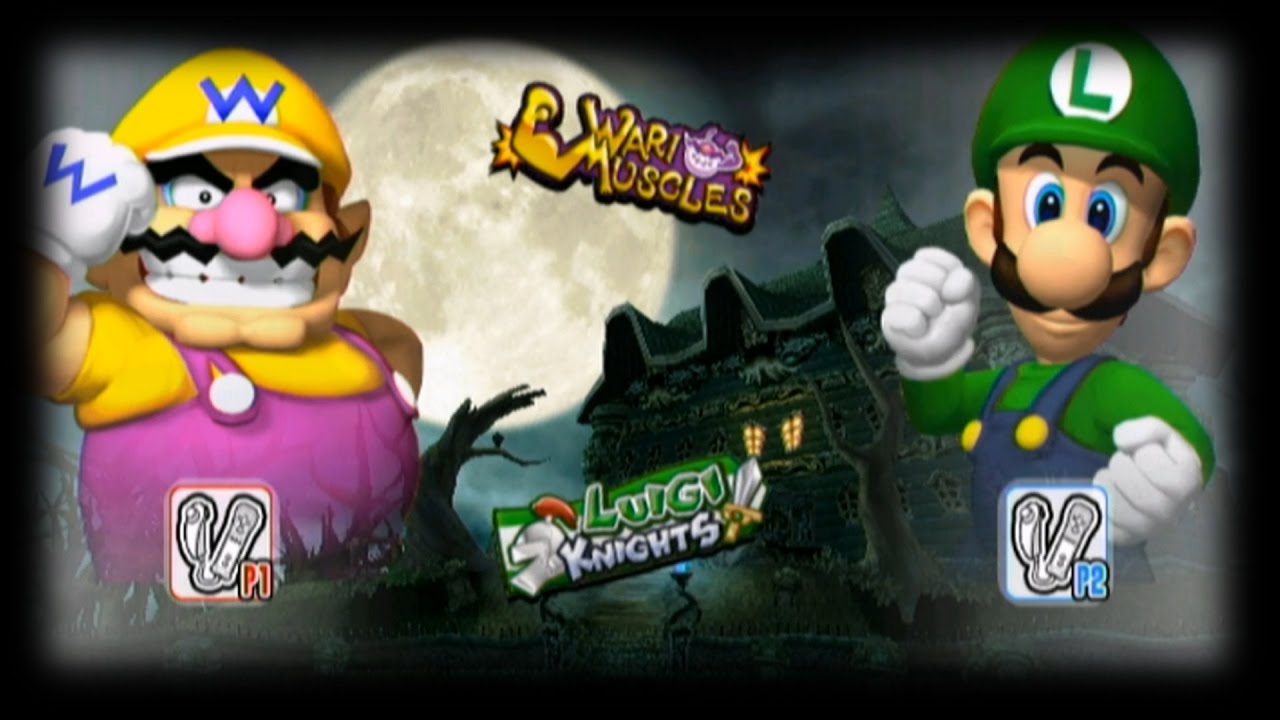 Wario Muscles @ Luigi Knights - Week 1 (Mario Super Sluggers) - YouTube