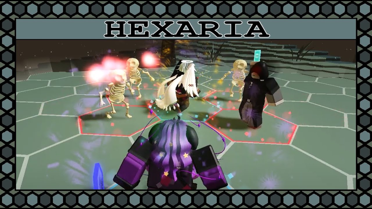 Duo-ing against 3 Skeletons & 1 Dark Mage. [Hexaria] - YouTube