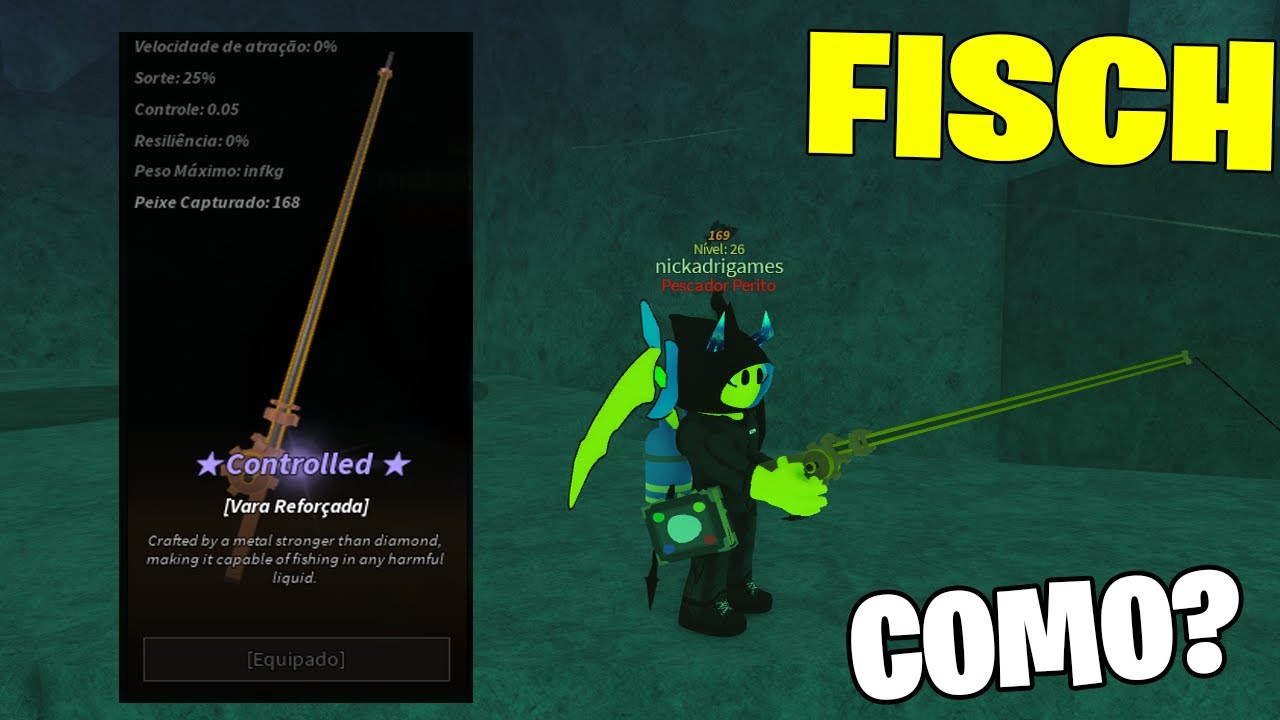 COMO PEGAR A REINFORCED ROD NO FISCH🔥 - YouTube