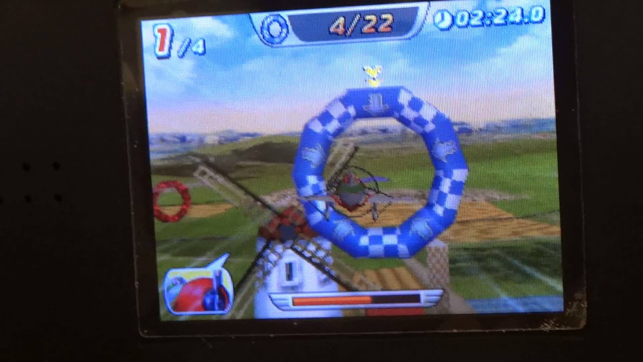 Nintendo DS - Planes ring race - YouTube