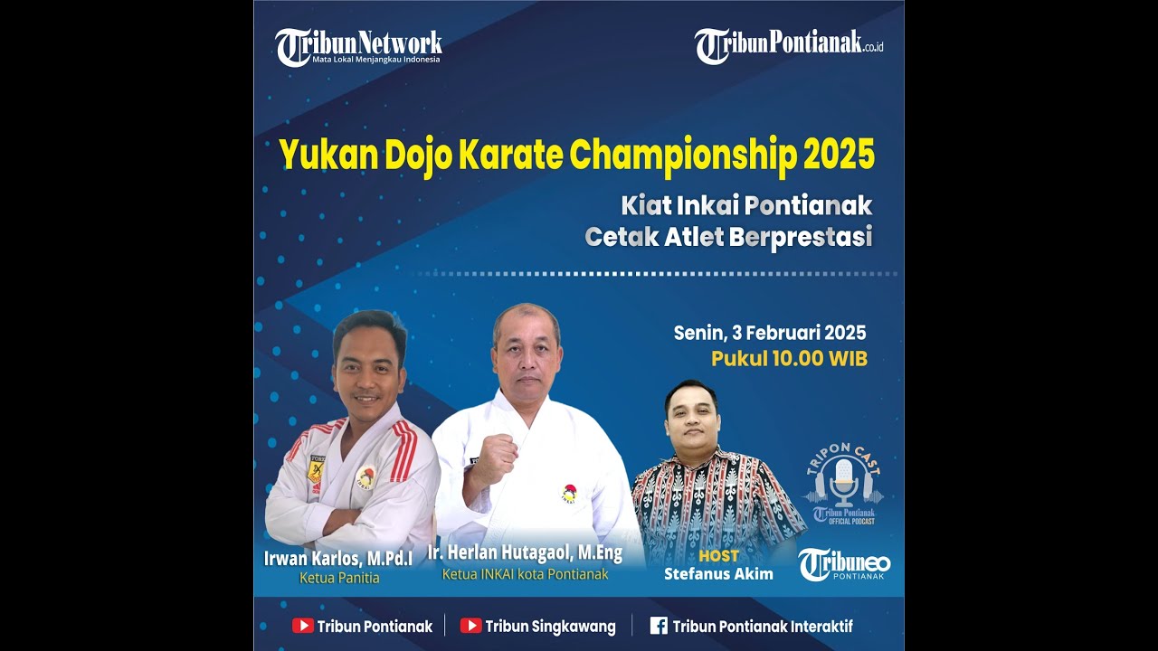 🔴 Yukan Dojo Karate Championship 2025: Kiat Inkai Pontianak Cetak Atlet ...