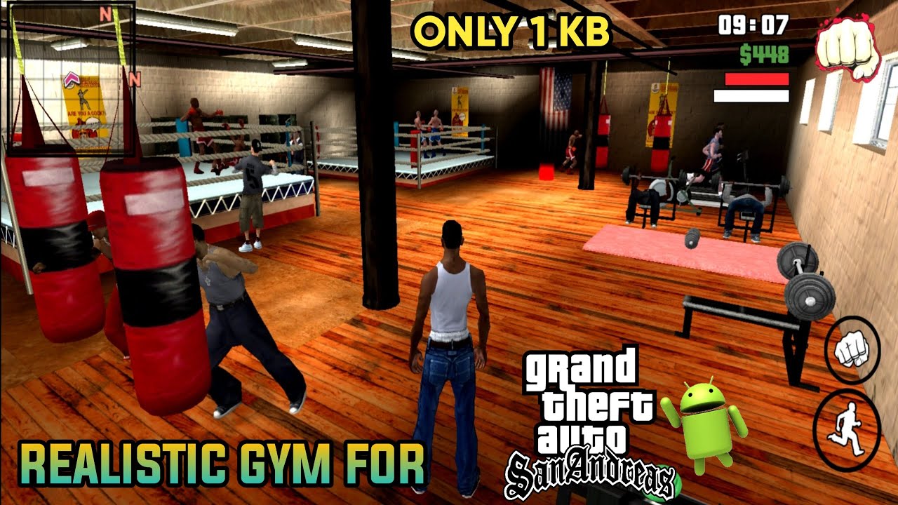 Realistic Gym Mod For Gta Sa Android [1KB] - YouTube