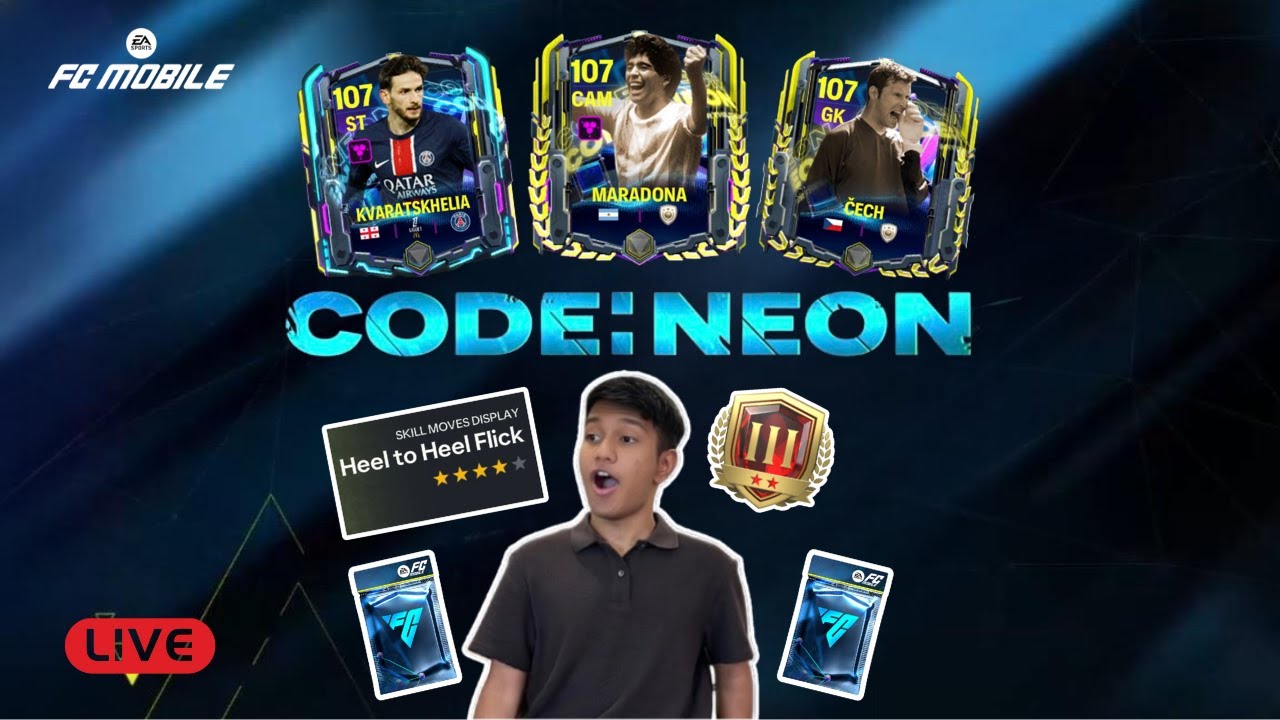 New UCL, La liga & Code Neon, Pack Opening & Market Pick, Team Upgrade & Team Review, EA FC ...