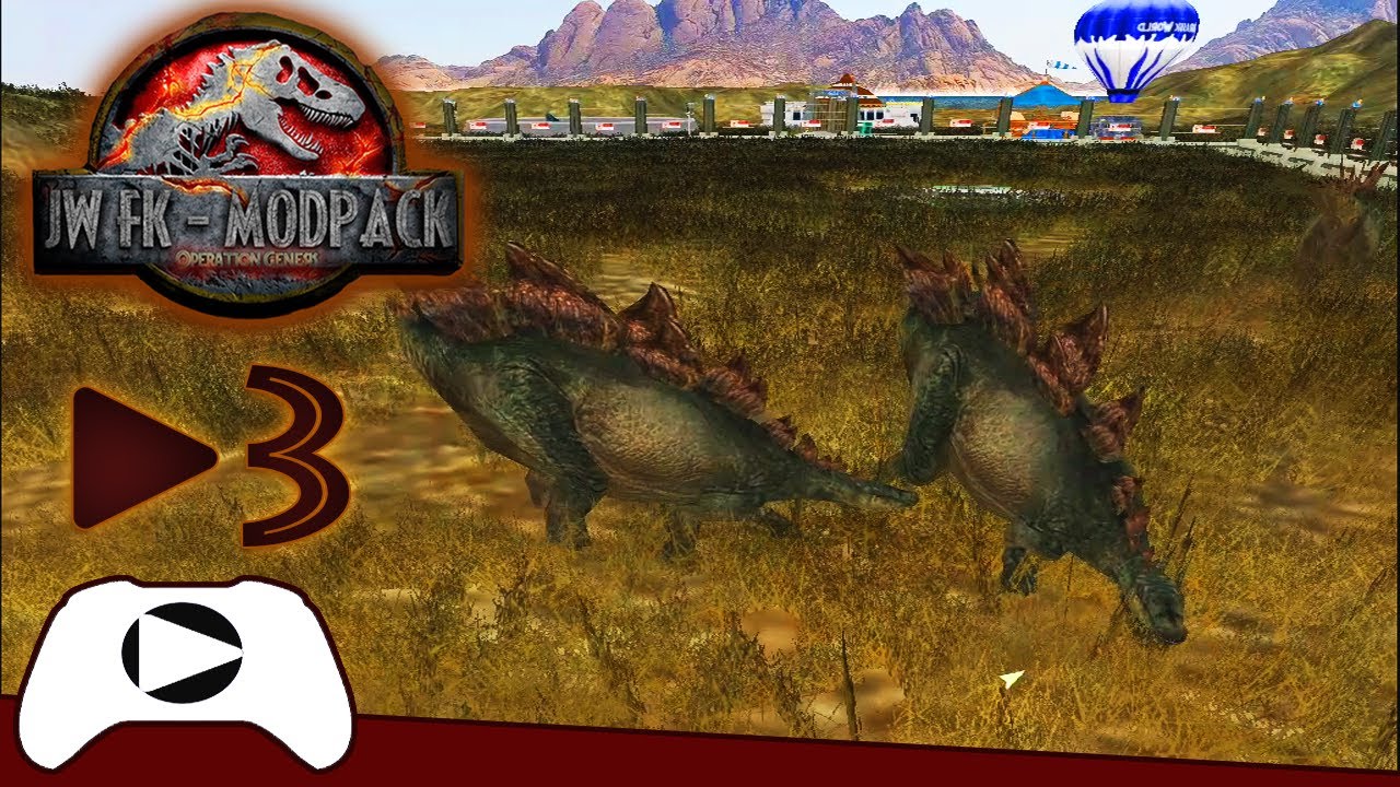 JPOG JWFK-ModPack ️3 Clima "DESERT" e Mudança de Parque!? Gameplay em ...