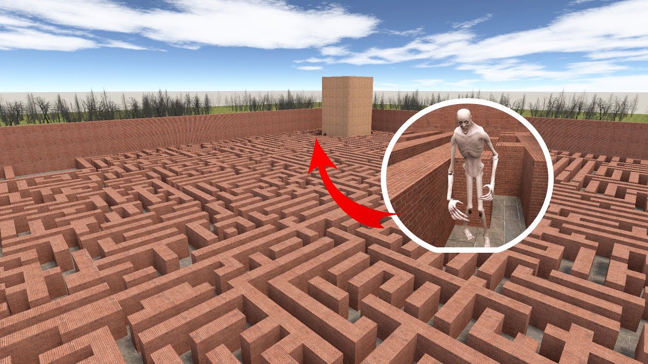 Why You Should NEVER Enter a Maze with SCP-096 in Garry's Mod! - YouTube