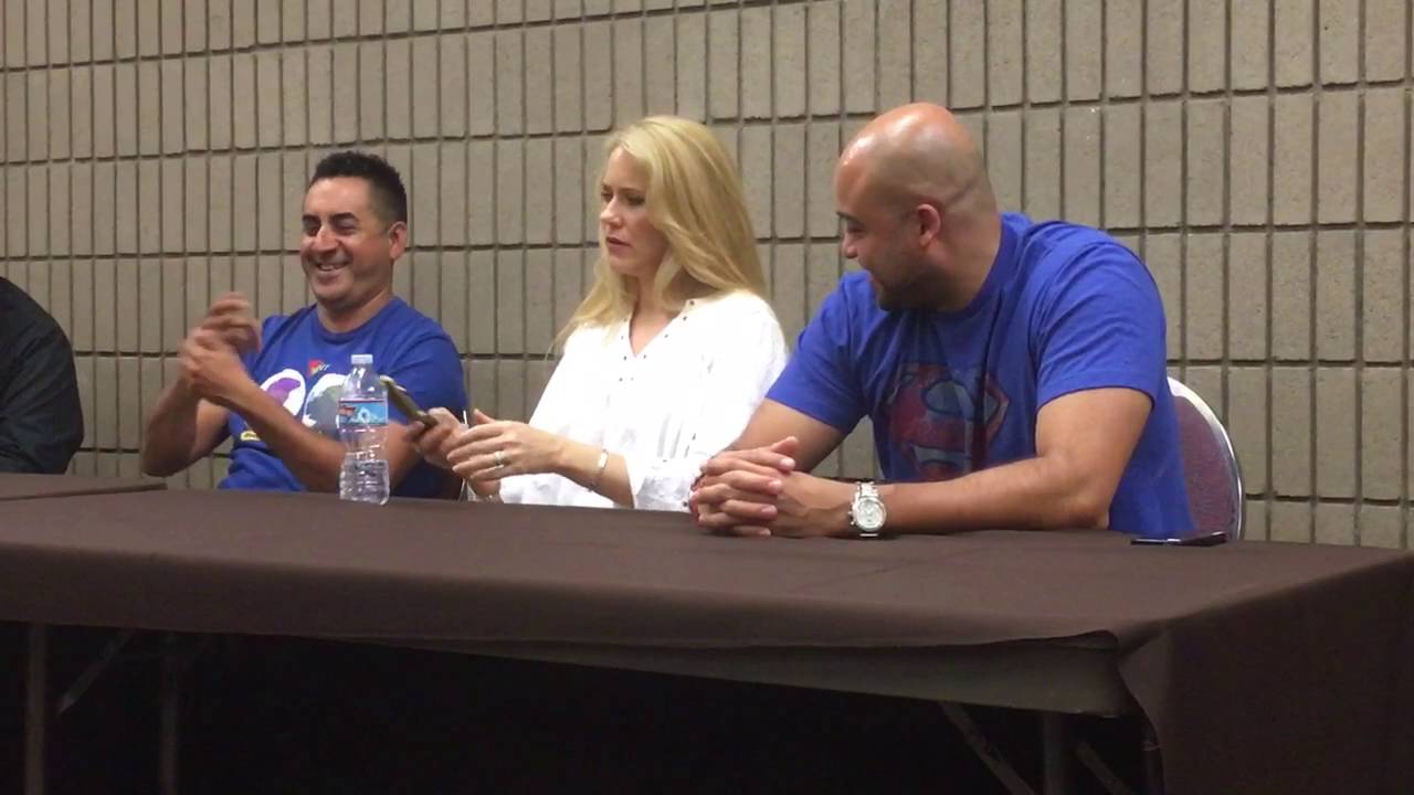 Yestercon 2016 Power Rangers Wild Force panel asked to Morph. Alyson ...