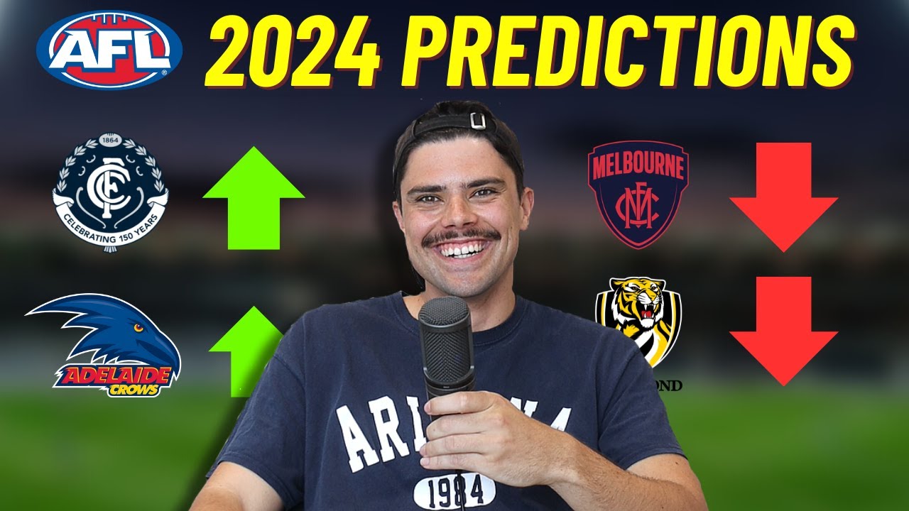 My *EARLY* 2024 AFL Ladder Prediction - YouTube