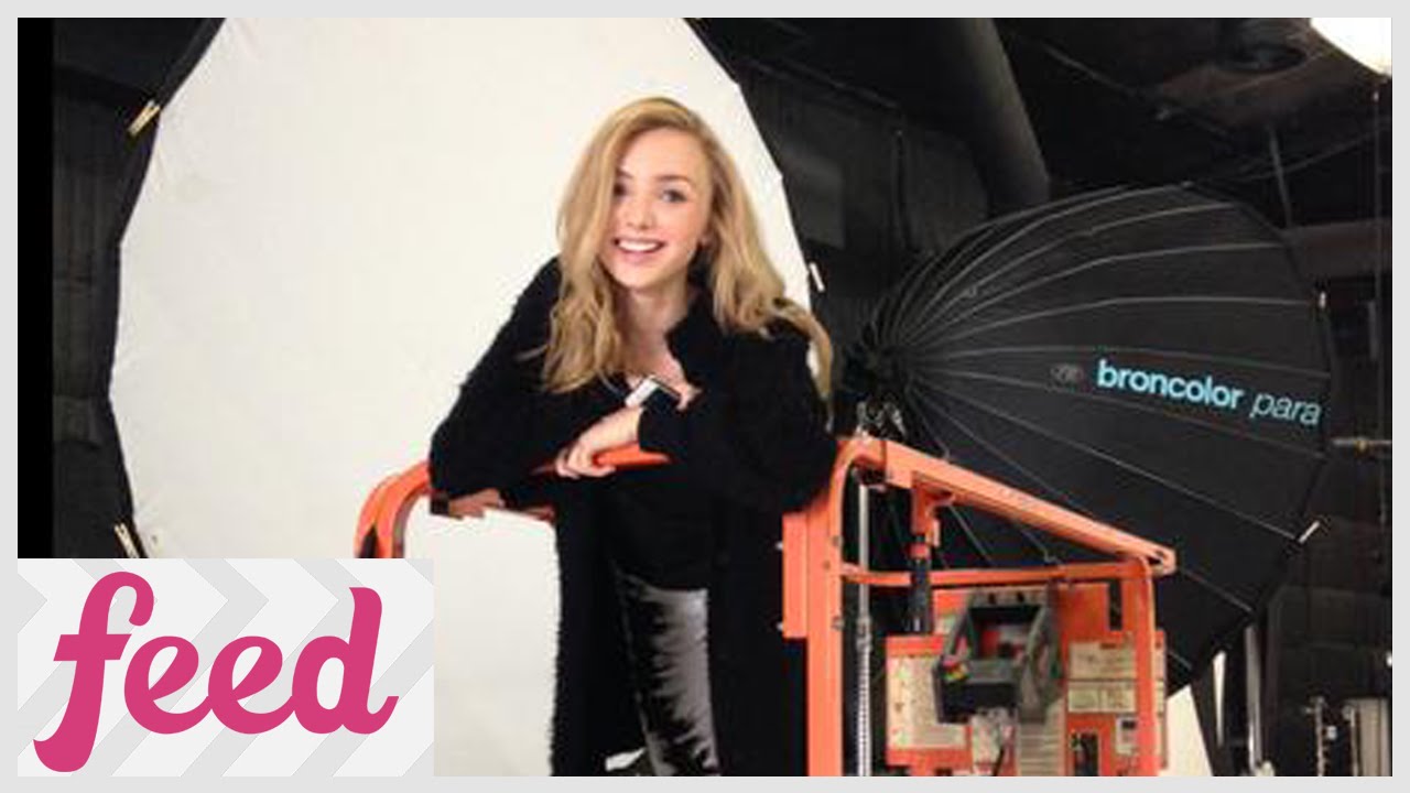 Peyton List is Ready for 'Bunk'd' in New Photo Shoot - YouTube