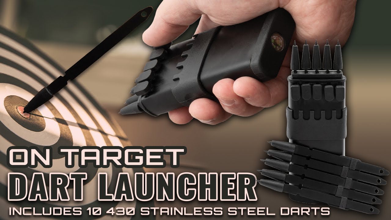 BudK: Next-Level Dart Game Begins Now with the On Target Dart Launcher ...
