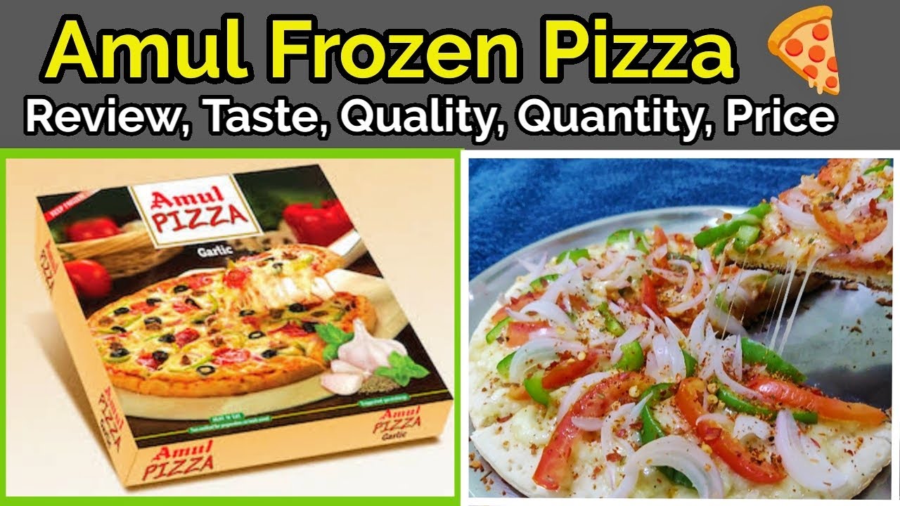 Amul Garlic Pizza Review || Frozen Pizza Review || Pizza ready in 2 ...