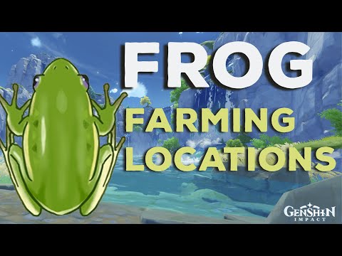 Frog Farming Locations || Genshin Impact - YouTube