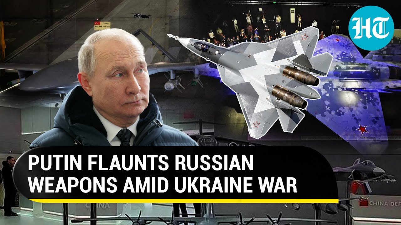 Putin shows off ‘Ukraine War Trophies’; China-made weapons displayed at ...