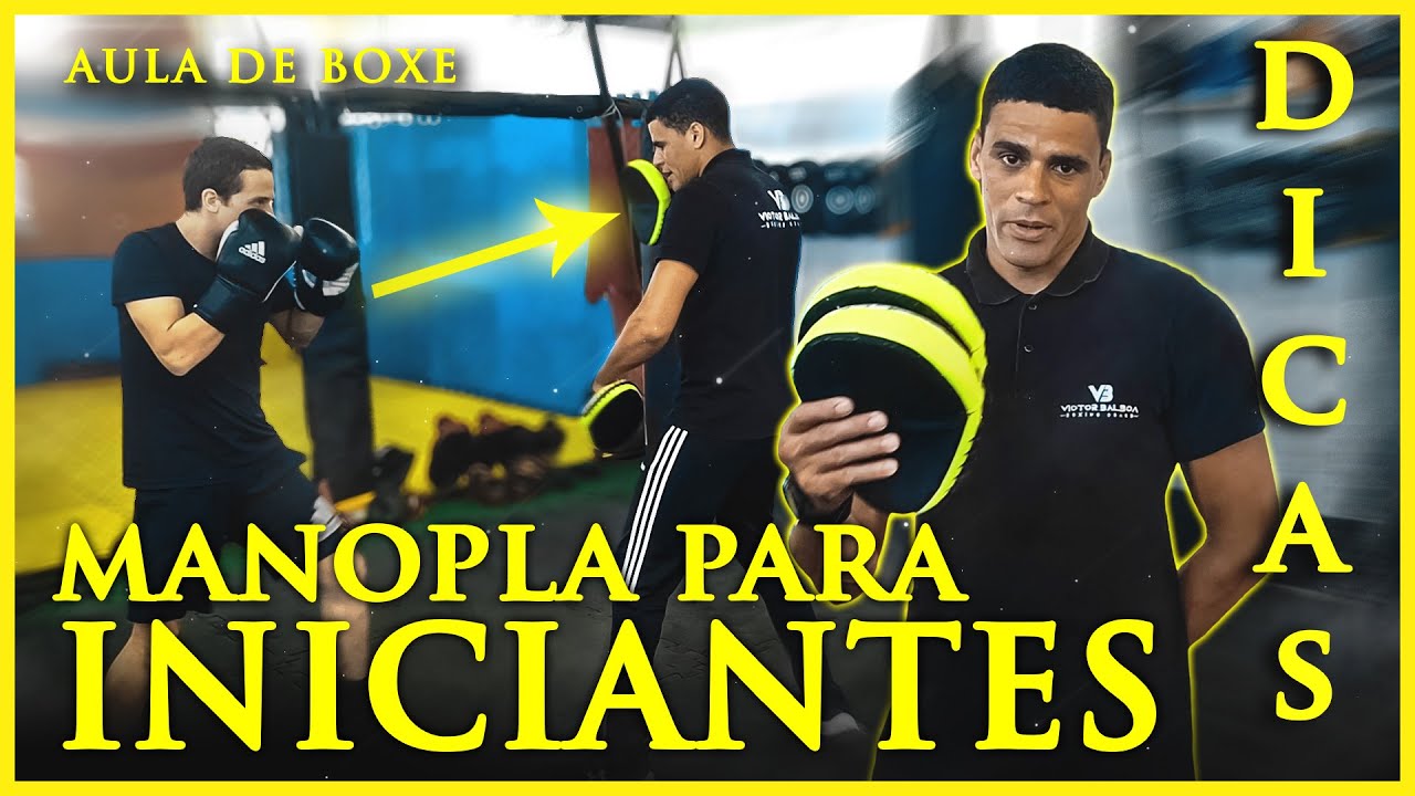 DICAS DE MANOPLA PARA INICIANTES (Aula de Boxe) - Victor Balboa - YouTube