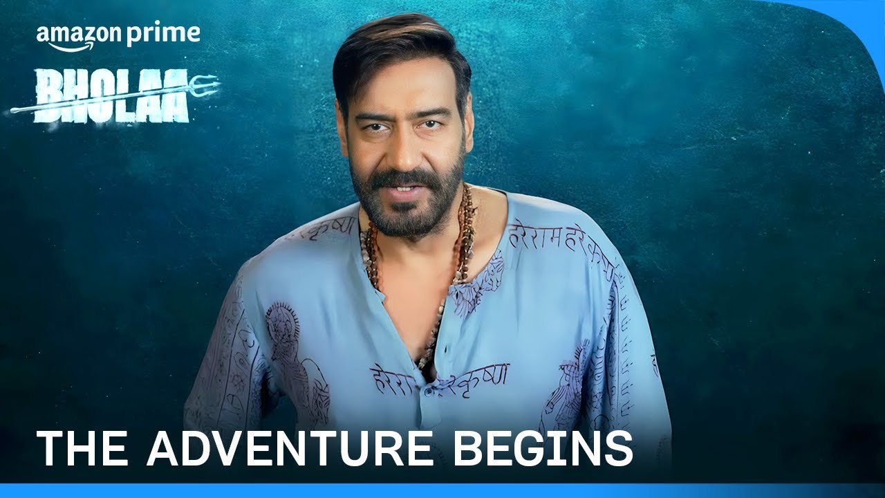 Ajay Devgn Unveils Bholaa | Ajay Devgn, Tabu, Deepak Dobriyal | Prime Video India - YouTube