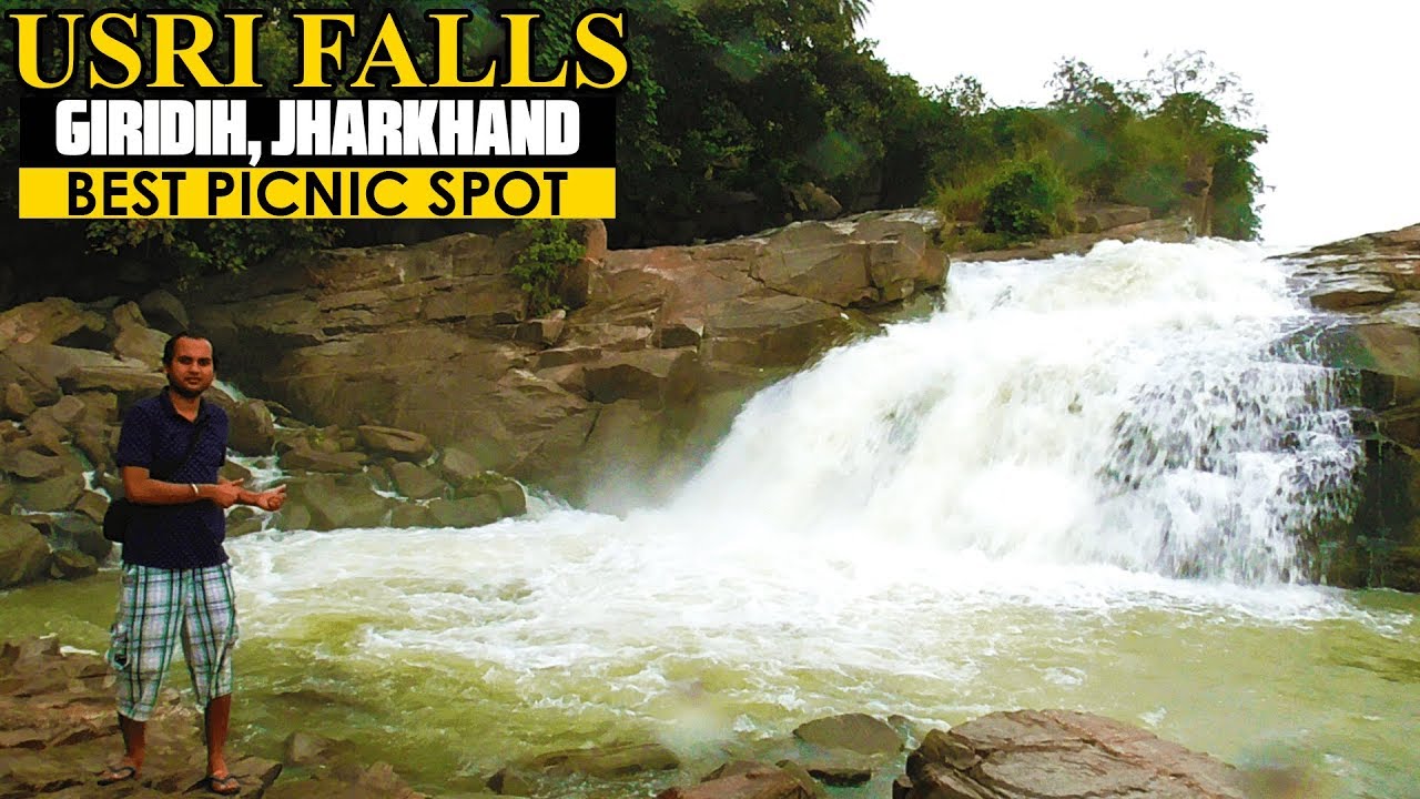 Usri Falls, Giridih Jarkhand Full Travel Video | Usri Falls Picnic Spot ...