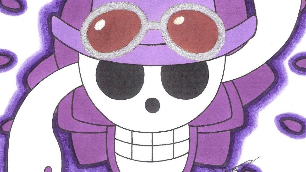Drawing Jolly Roger of Nico Robin - One Piece. - YouTube