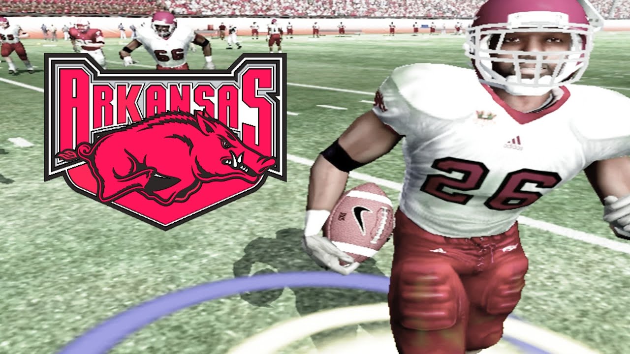 Arkansas vs Wisconsin in the Outback Bowl - NCAA Football 06 Dynasty ...