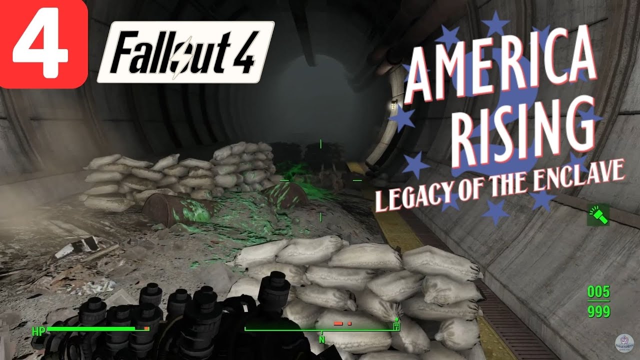 FALLOUT 4 DLC Mod 2024: AMERICA RISING 2 Gameplay Pt 4 | Action Packed ...