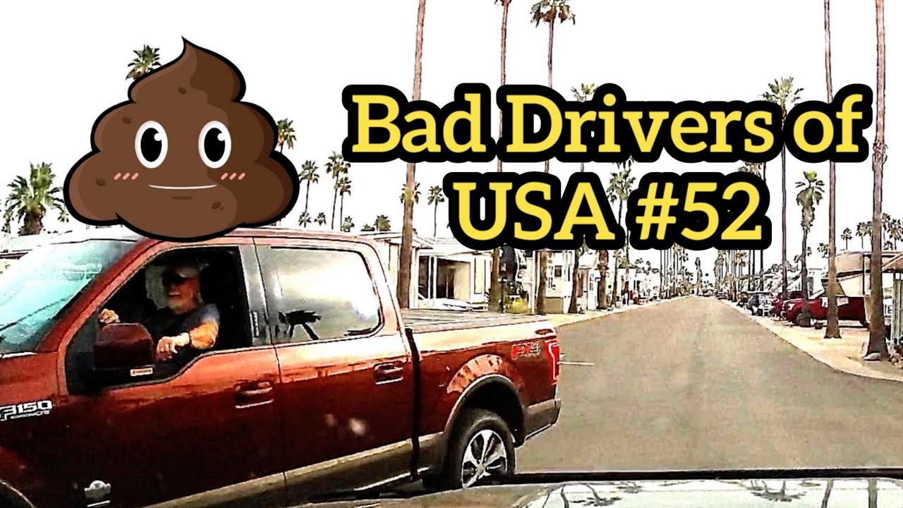 Bad Drivers of USA #52 - Wife encounters a Low Life - YouTube