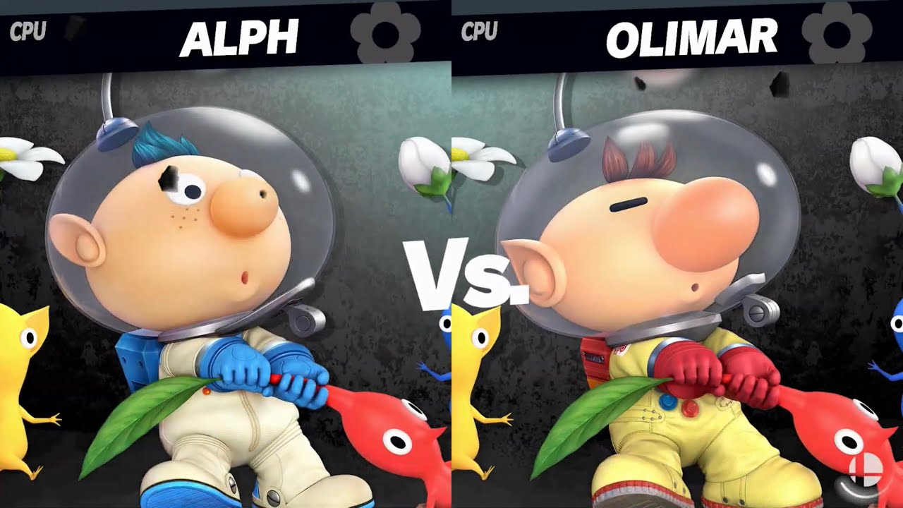 Super Smash Bros. Ultimate - Alph vs Olimar - YouTube