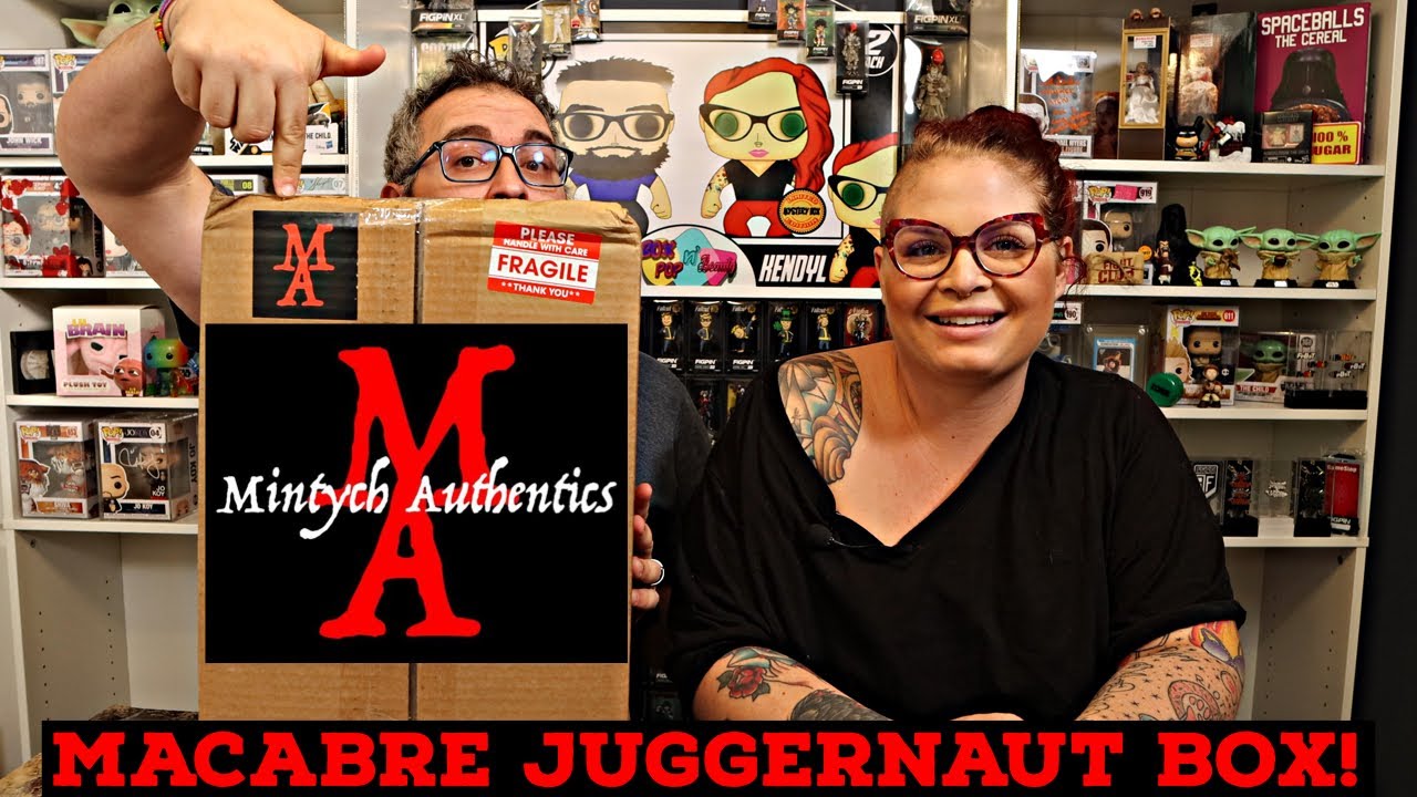 Mintych Authentics Macabre Juggernaut Horror Autograph Mystery Box ...