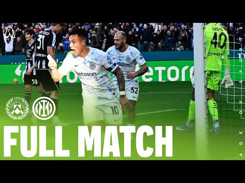 Serie A 2025/26 Matchday 21: Udinese vs Inter - FULL MATCH