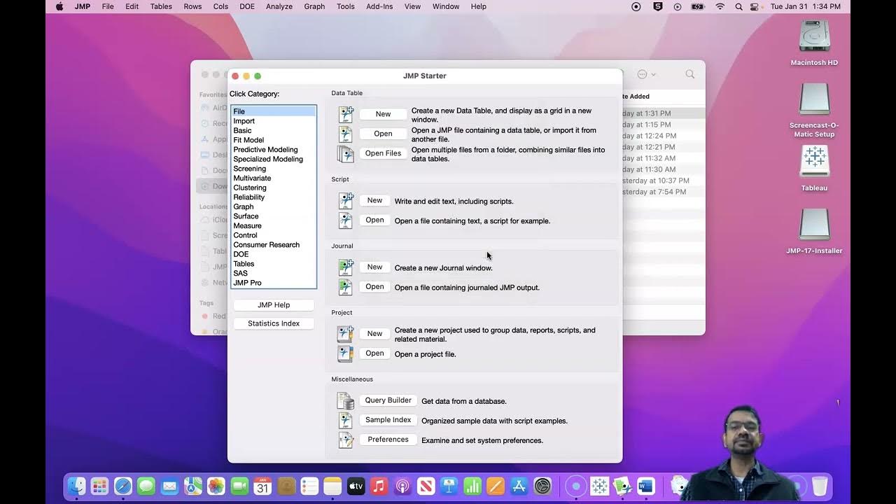 Install Addins in JMP on a mac - YouTube